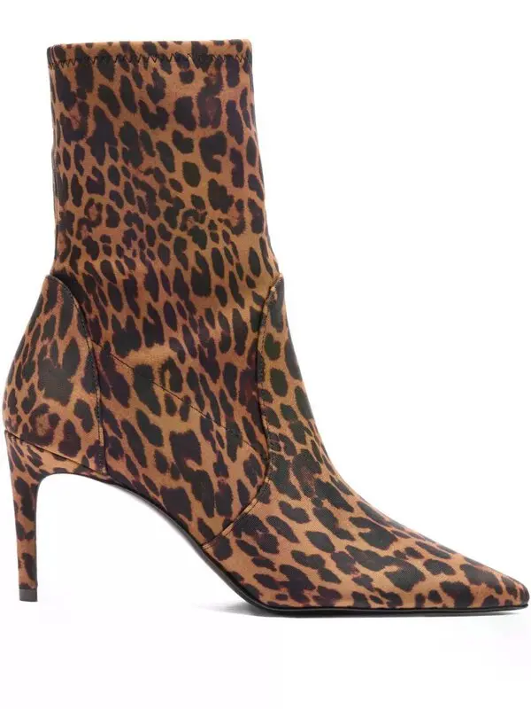 STUART WEITZMAN 100mm Leopard-print Boots