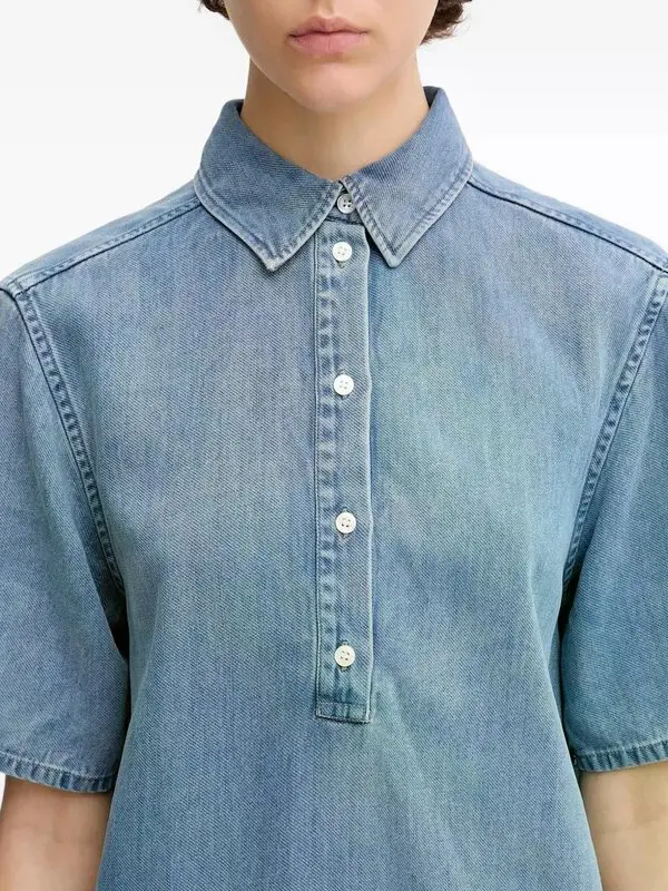 SAMSOE SAMSOE Denim Shirt Dress