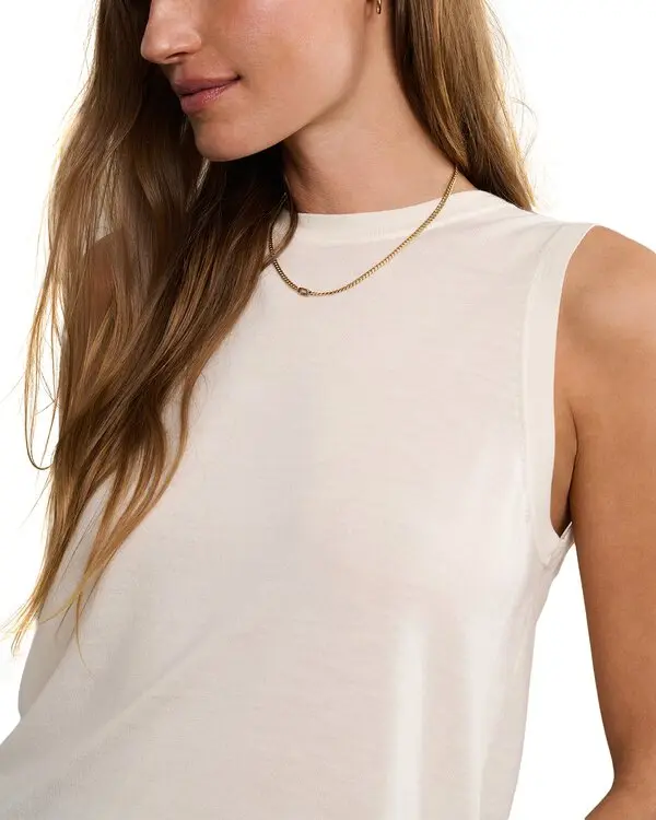 Jenni Kayne Merino Wool Tank Top - Ivory