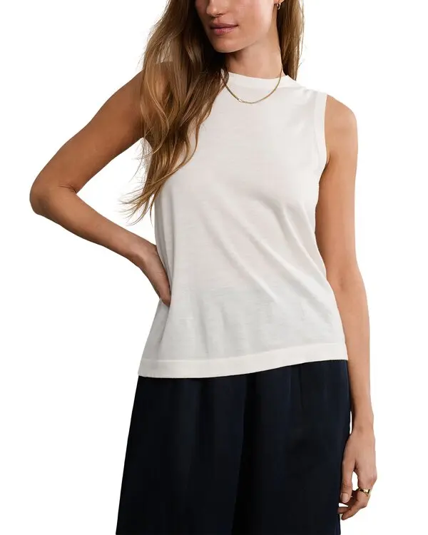 Jenni Kayne Merino Wool Tank Top - Ivory