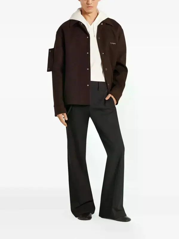 COURREGES Snap-button Shirt Jacket