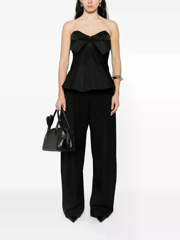 Alexander McQueen Cotton Tapered Trousers