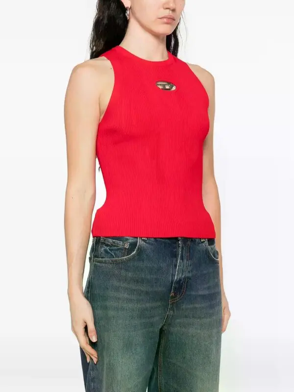 DIESEL Ribbed Sleeveless Top