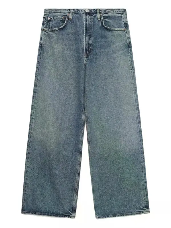AGOLDE Cotton Wide Leg Jeans