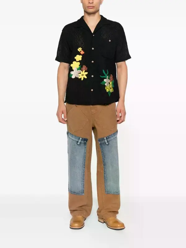 Andersson Bell Flower Embroidered Shirt
