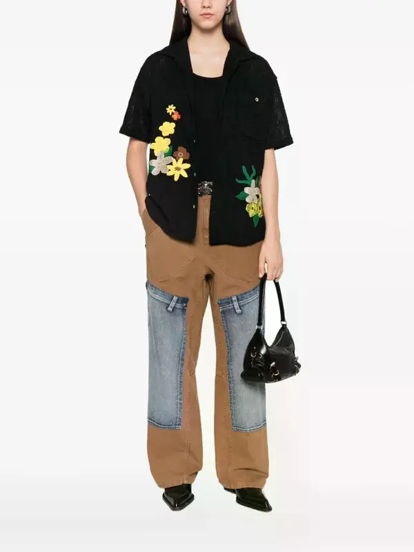 Andersson Bell Flower Embroidered Shirt