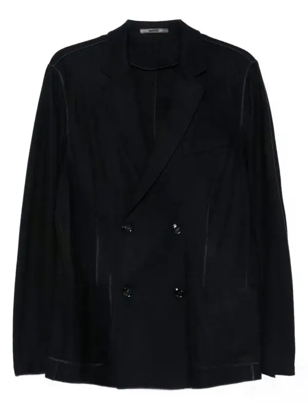Giorgio Armani Double-breasted Cashmere Blazer