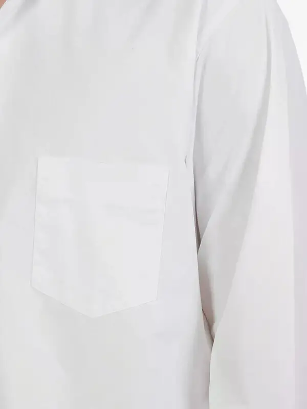 BEAMS Classic-collar Cotton Shirt