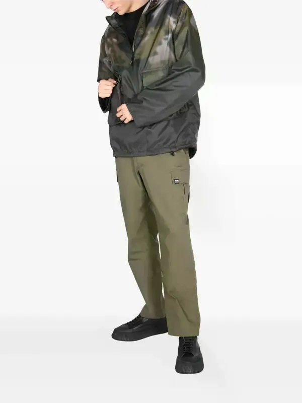 ARKAIR Camouflage-print Half-zip Jacket