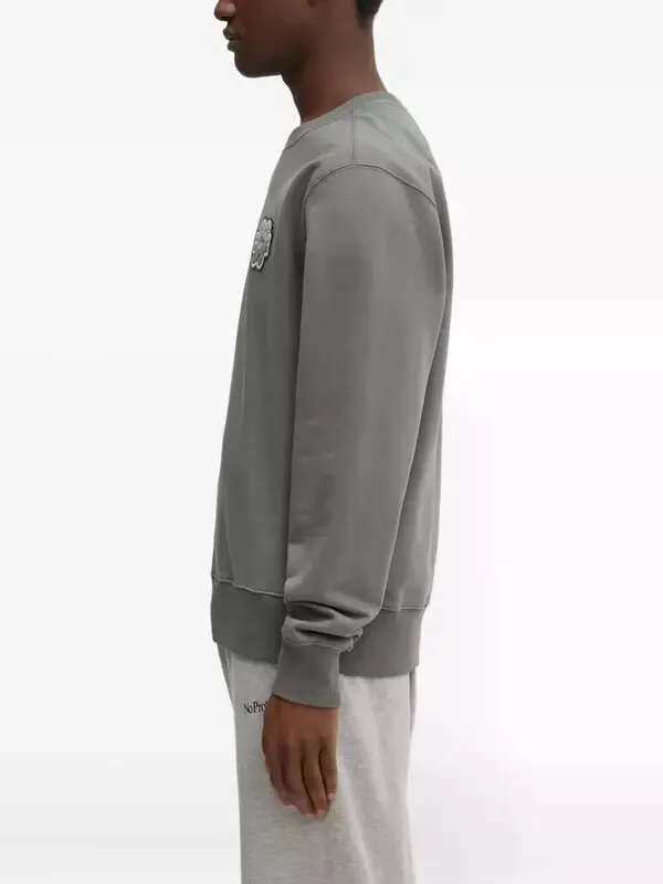 Filling Pieces Embroidered Patch Sweatshirt