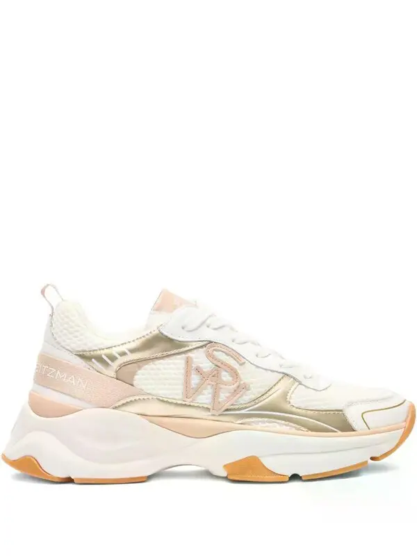 STUART WEITZMAN Mesh Low Top Sneakers - Neutrals