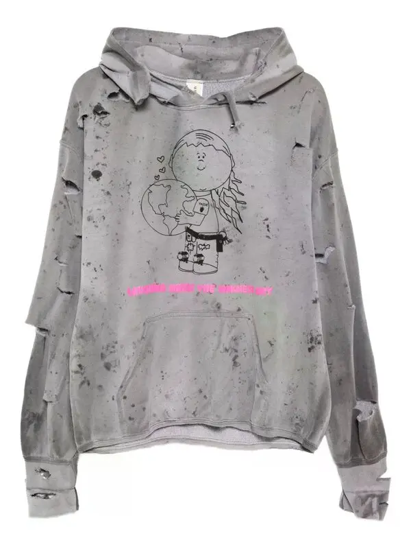 WESTFALL Cartoon-print Hoodie