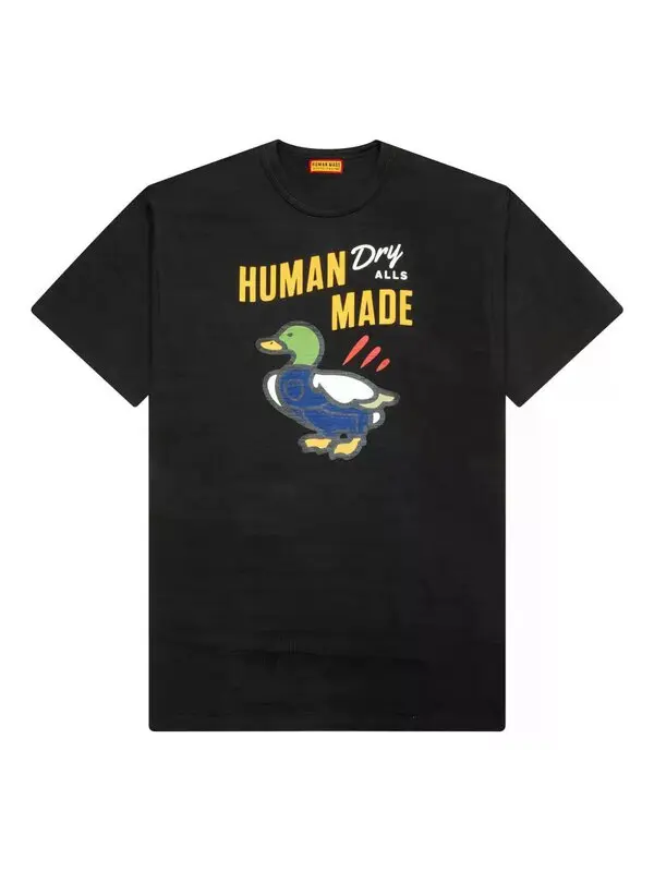 HUMAN MADE Duck-heart T-shirt - Black