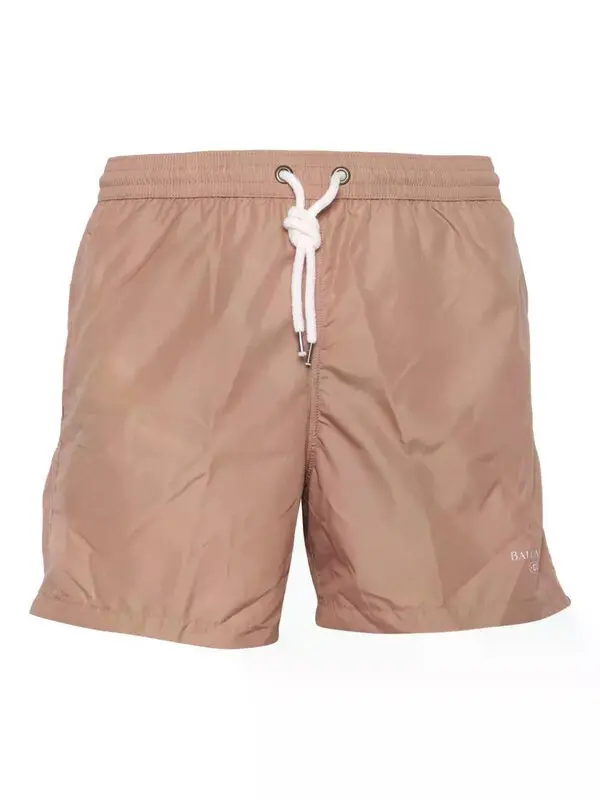 BALLANTYNE Drawstring Swim Shorts - Neutrals