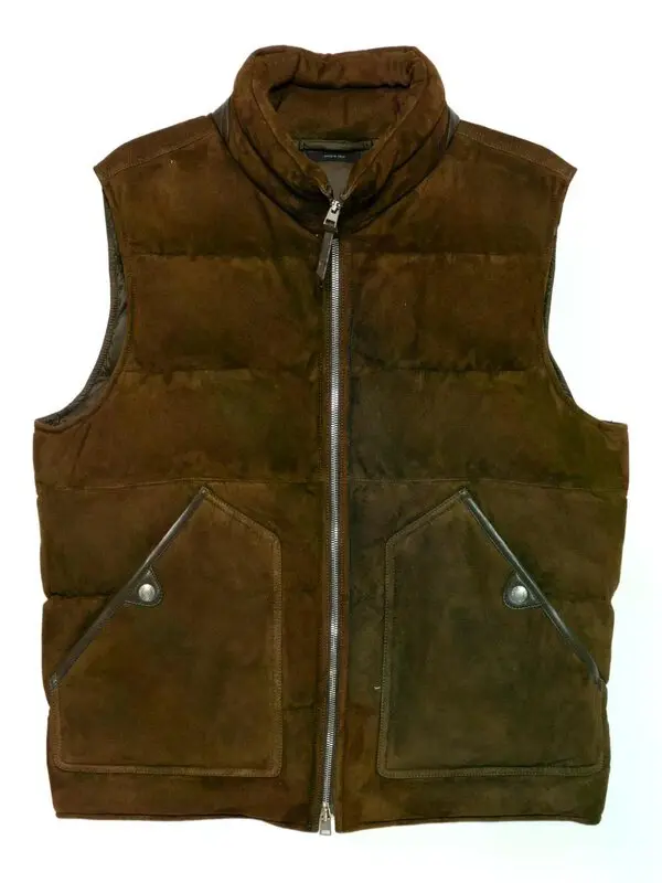 TOM FORD Leather Gilet