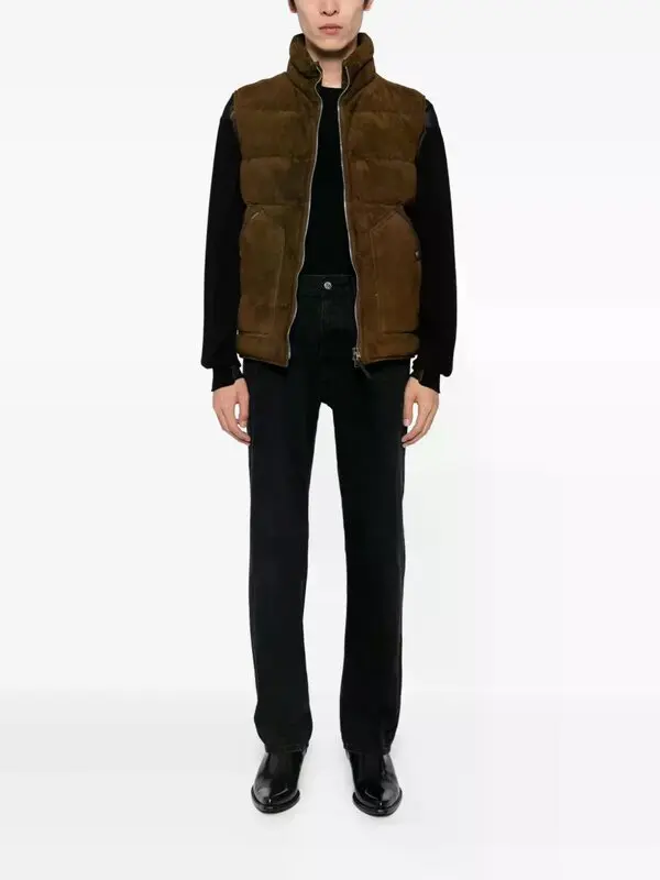 TOM FORD Leather Gilet