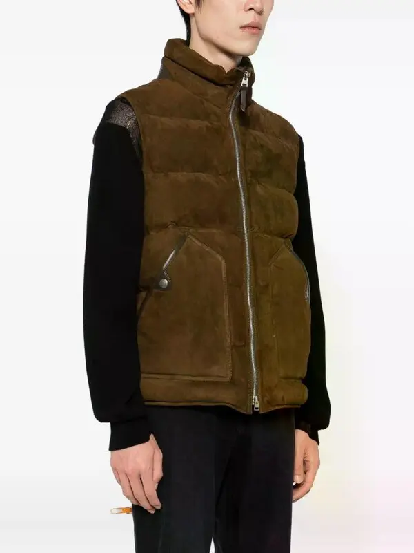 TOM FORD Leather Gilet