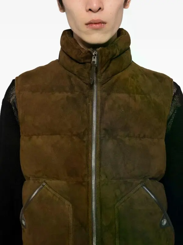 TOM FORD Leather Gilet