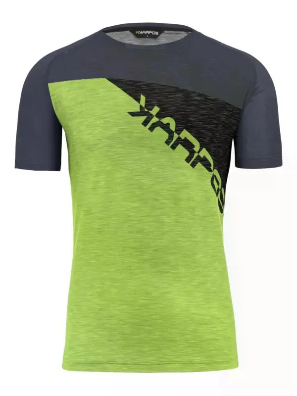 KARPOS Colour-block Short-sleeve T-shirt - Green