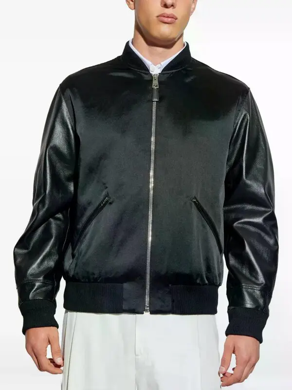Givenchy Logo-lettering Bomber Jacket
