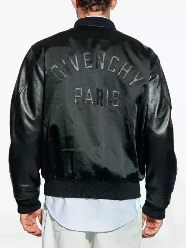 Givenchy Logo-lettering Bomber Jacket
