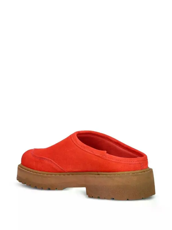 Diemme Maggiore Stella Alpina Platform Mules - Orange