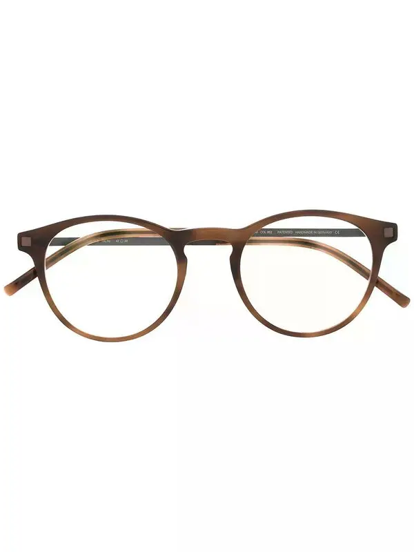Mykita Talini Round Frame Glasses - Brown