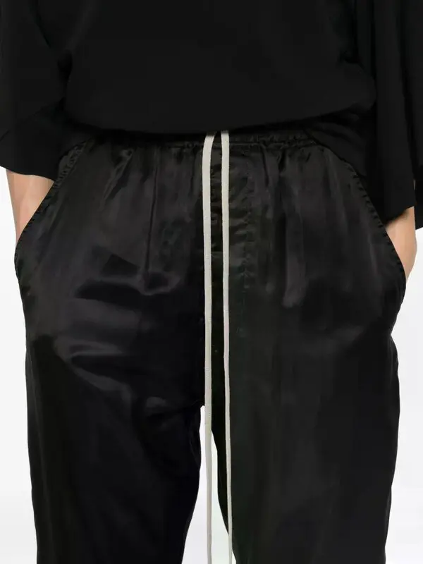 Rick Owens Drawstring Zip-cuff Trousers