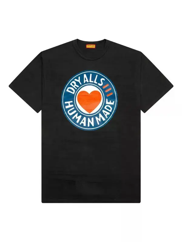 HUMAN MADE Heart-logo T-shirt - Black