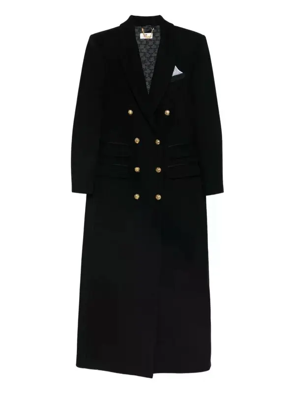 Elisabetta Franchi Double-breasted Coat