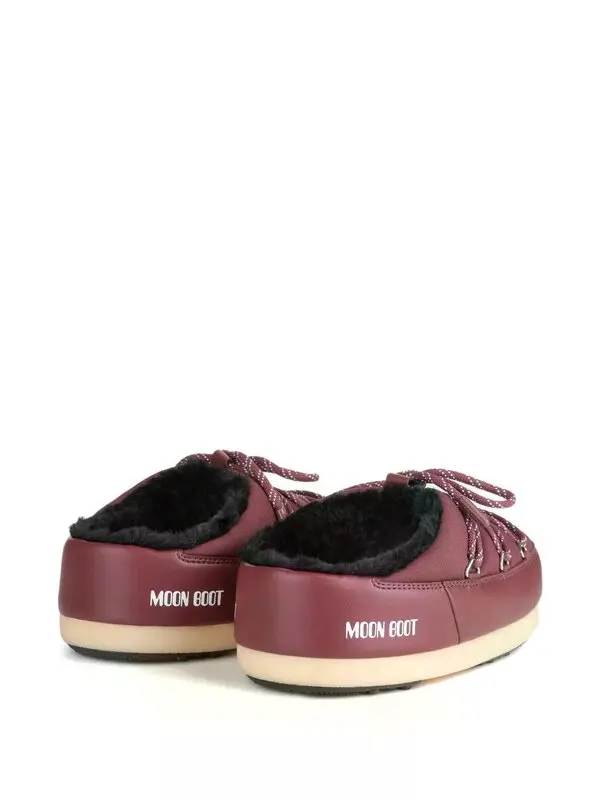Moon Boot Evx Lace-up Mules - Red