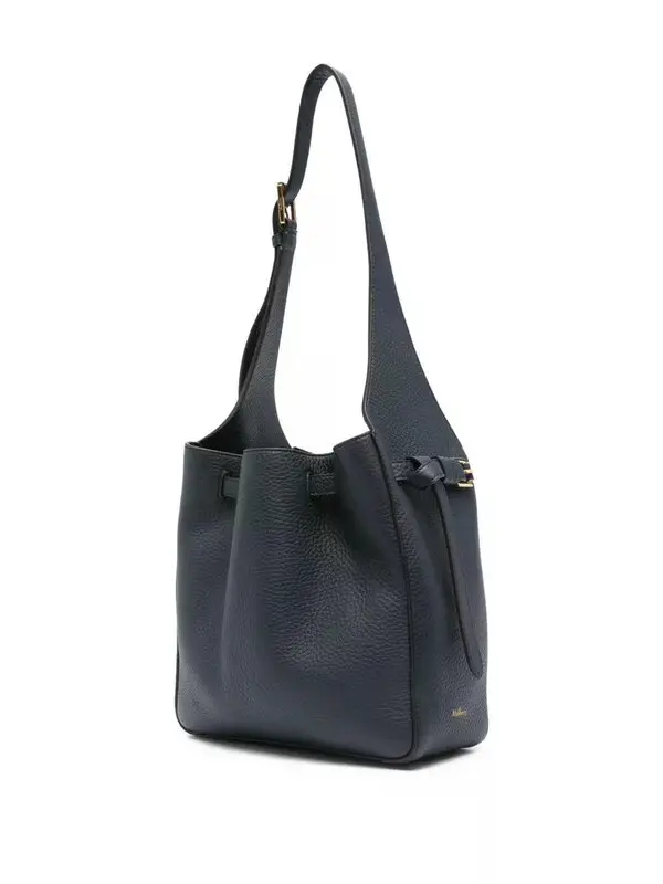 Mulberry Lyra Drawstring Leather Bucket Bag