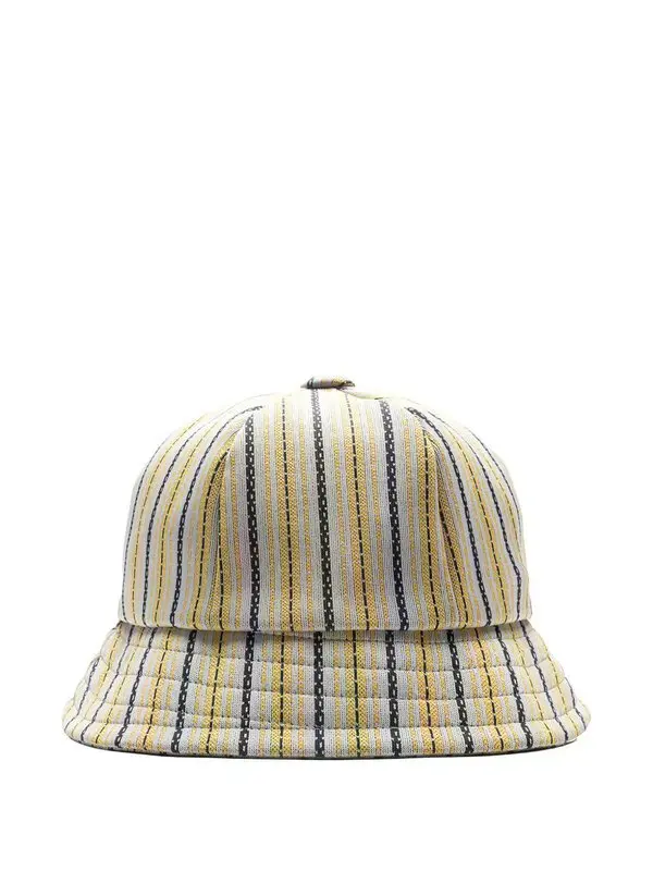 Needles Striped Butterfly Bucket Hat - Grey