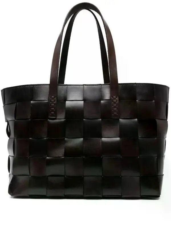 Dragon Diffusion Calf Leather Woven Tote