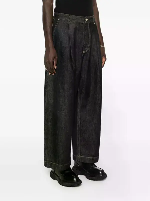 Studio Nicholson Organic Cotton Denim Puch Jeans