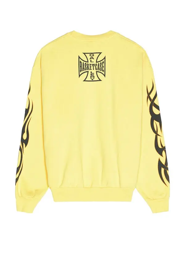 BASKETCASE Scarab Crew Neck Sweatshirt