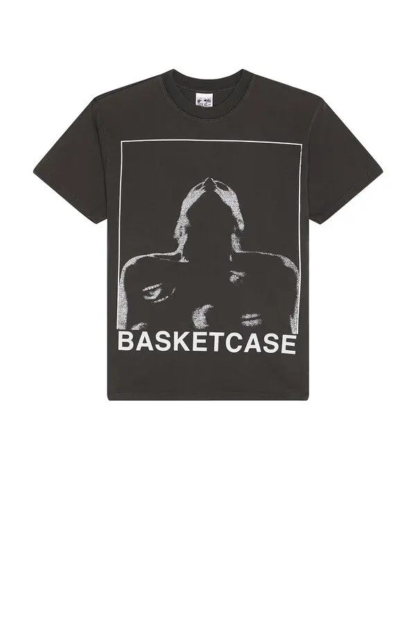 BASKETCASE August Tee In Black - White