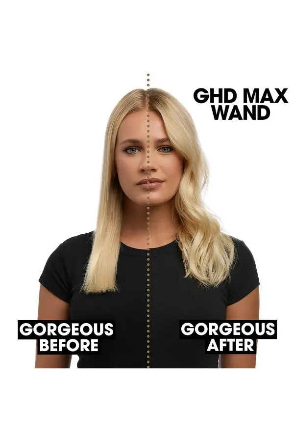 GHD Chronos Curve Max Wand 1.5 - Black