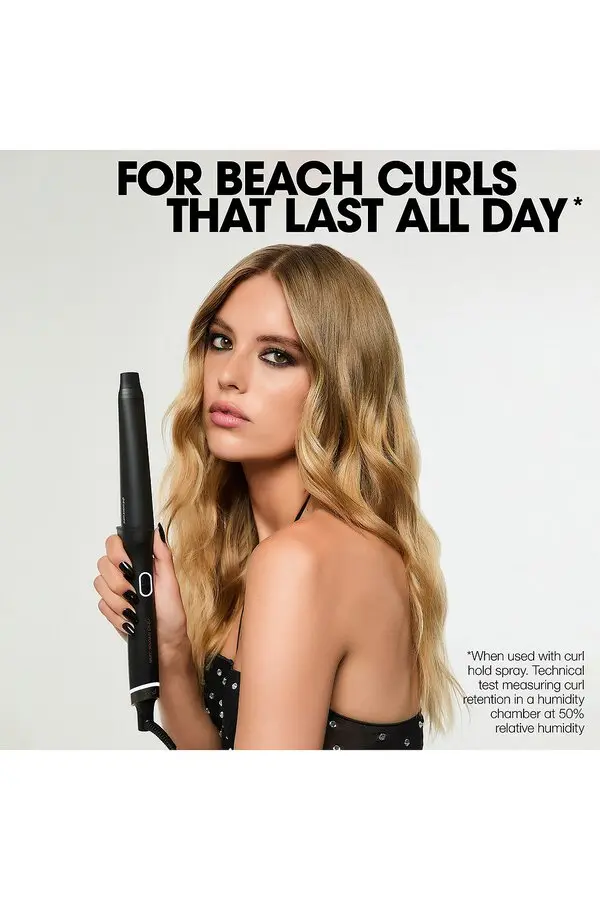 GHD Chronos Curve Conical Wand - Black