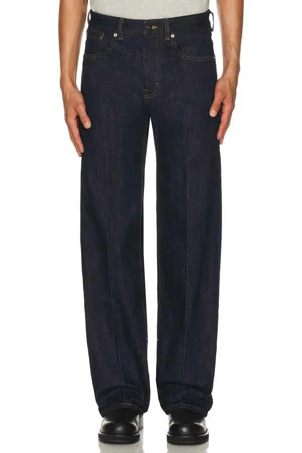 Givenchy Wide-leg Denim Jeans - Dark Blue