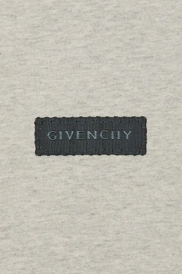 Givenchy Regular Fit Tee In Light Grey