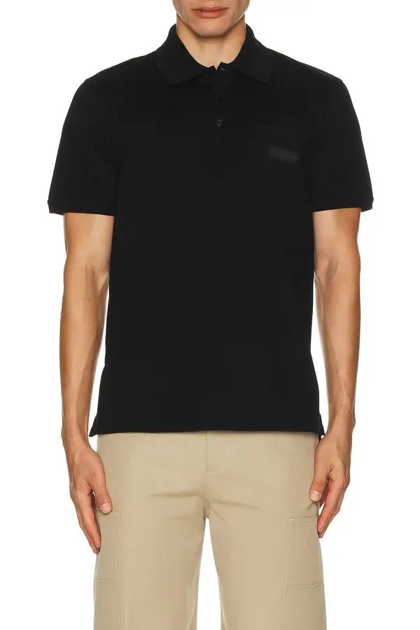 Givenchy Short Sleeve Polo - Black