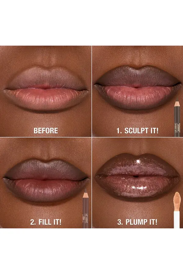 Charlotte Tilbury Supernudes Lip Cheat Long-lasting Waterproof Lip Liner Duo - Deep