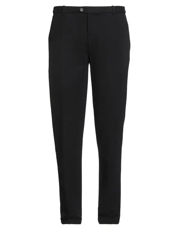 CIRCOLO 1901 Tapered Cotton-blend Trousers - Black