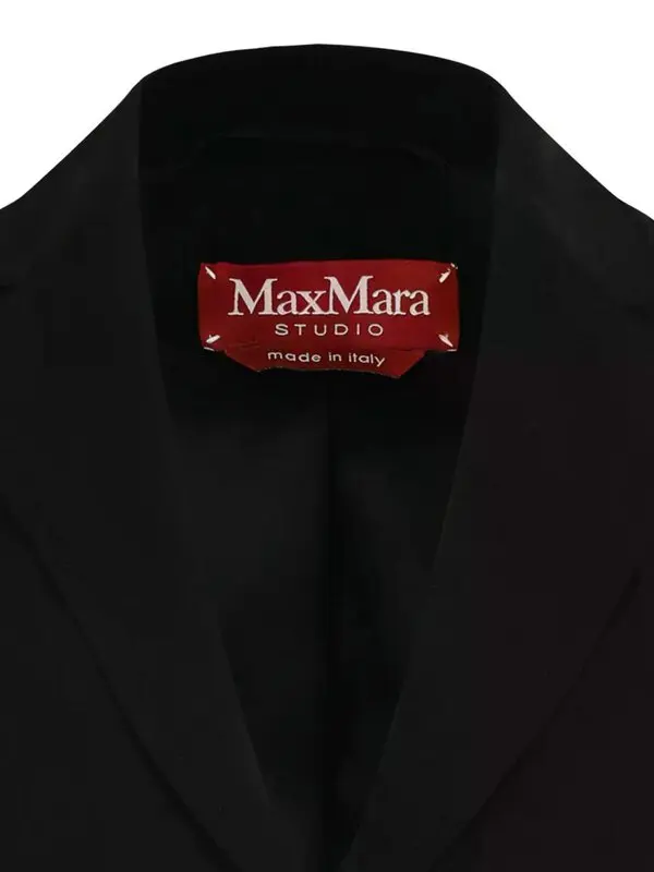 Max Mara Tailored Three-button Jacket - Black