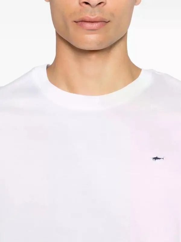 Paul & Shark Logo-detail T-shirt - White