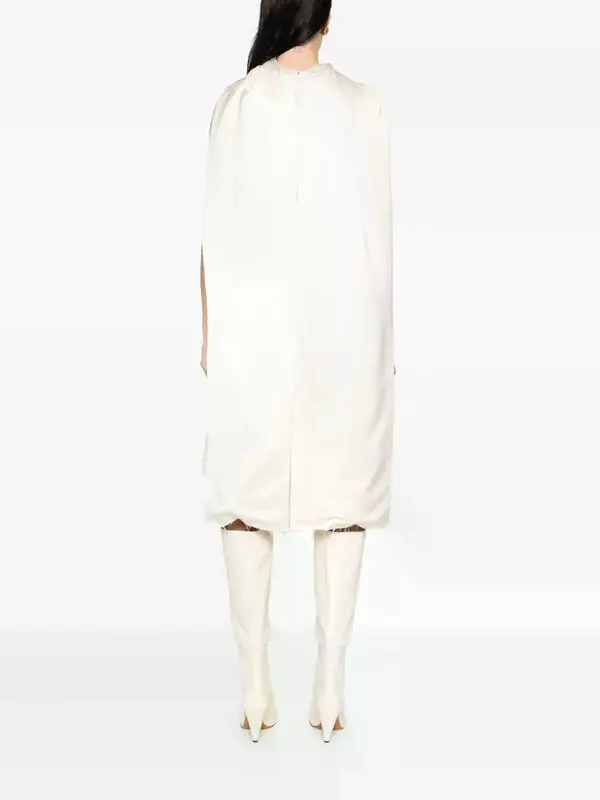 TOTEME Raw-edge Silk Dress