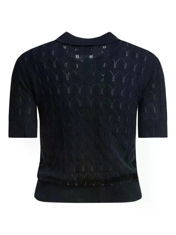 RAKKI Knitted Polo Top