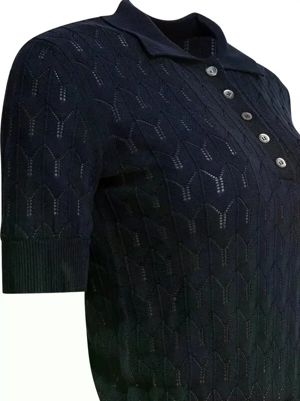RAKKI Knitted Polo Top