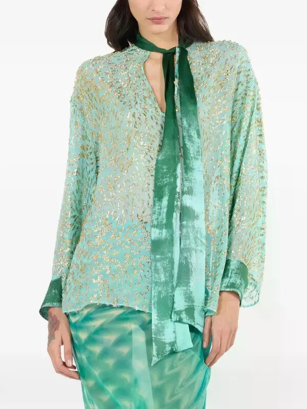 Roberto Cavalli Silk Blouse